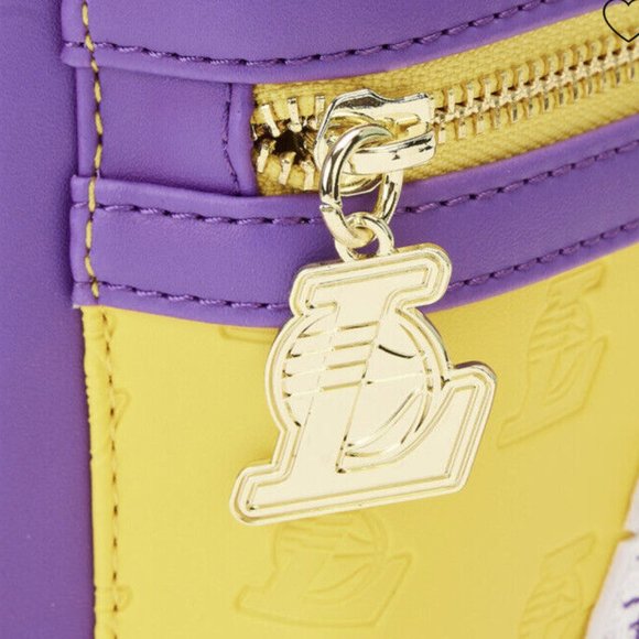 Loungefly | Bags | Nba Los Angeles Lakers Patch Icons Mini Backpack ...